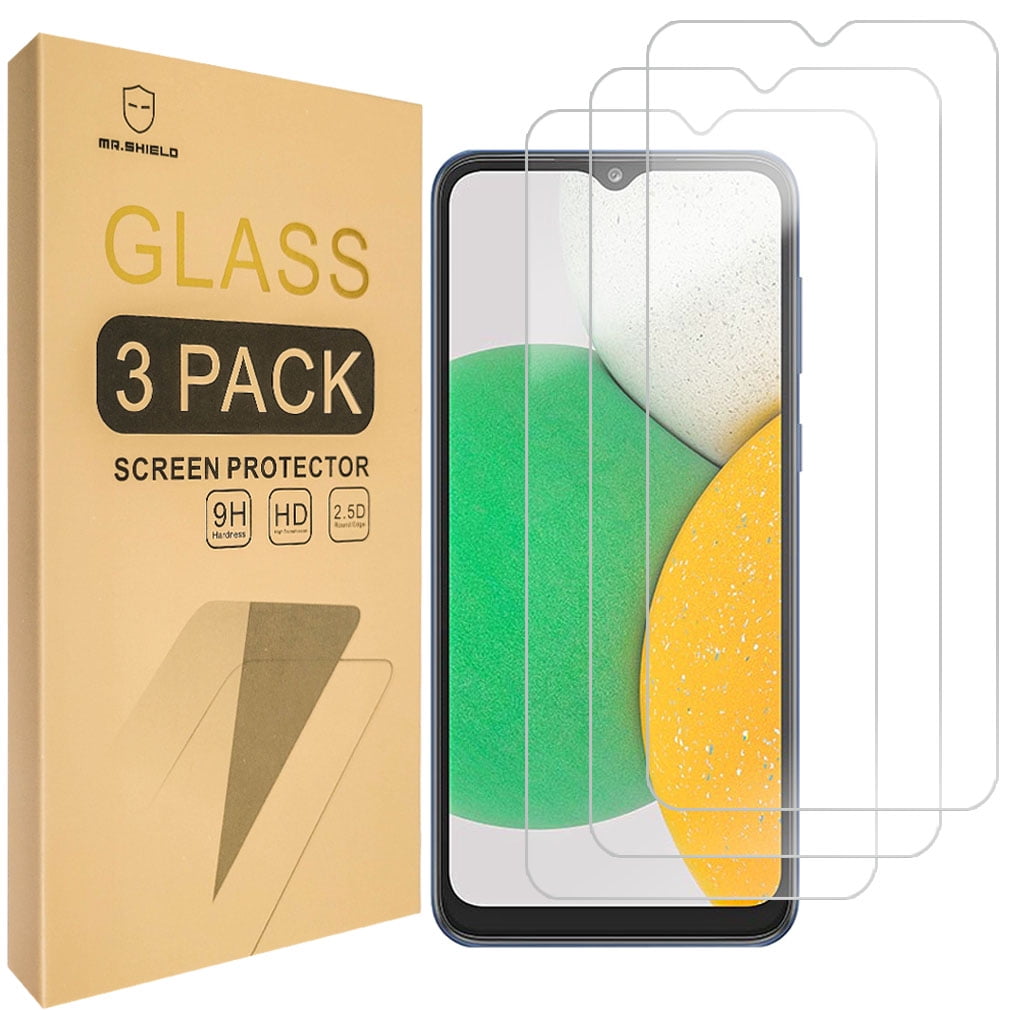 Mr.Shield [3-Pack] Designed For Samsung Galaxy A03 Core [Tempered Glass ...