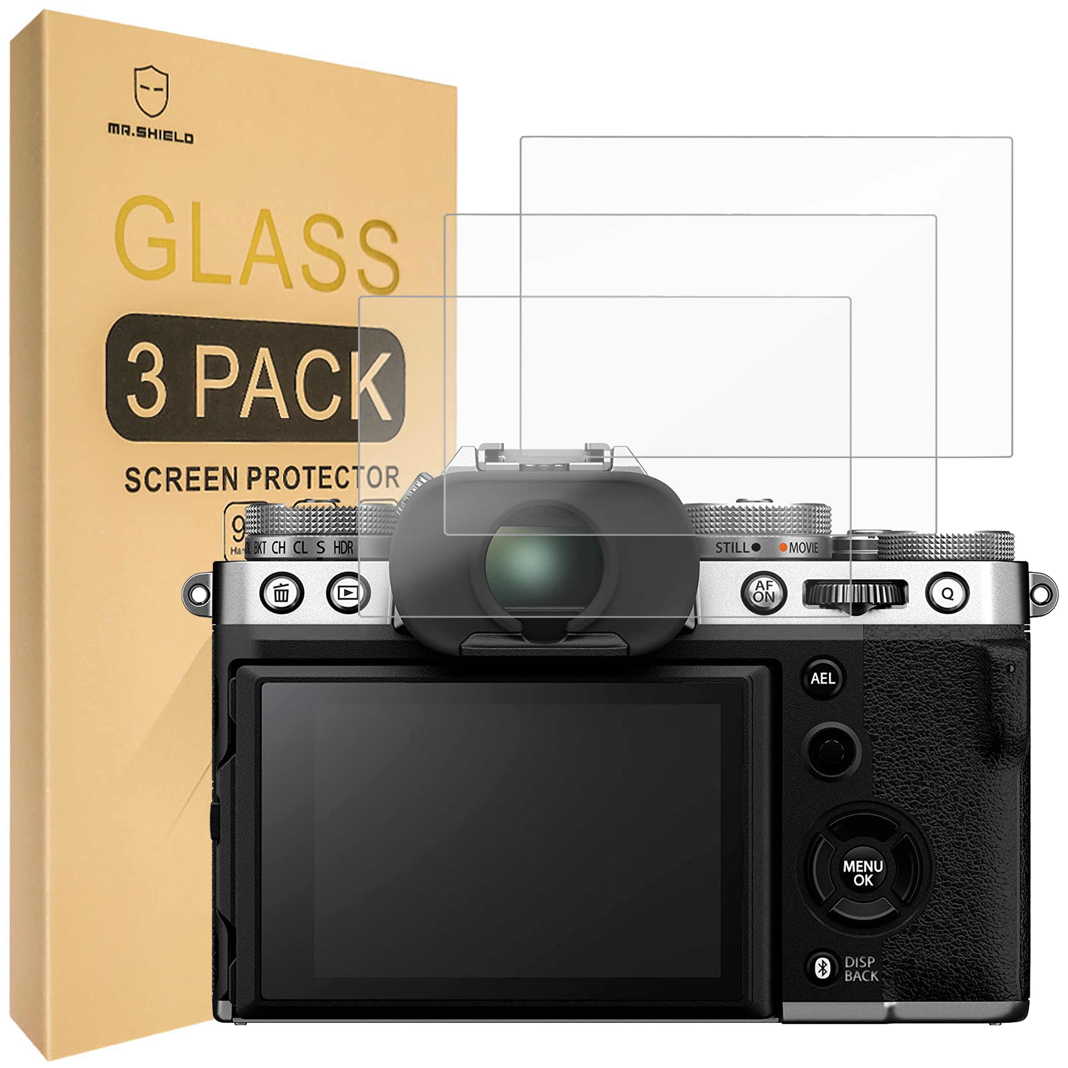 Mr.Shield [3-Pack] Screen Protector For Fujifilm X-T5 XT5 Camera ...