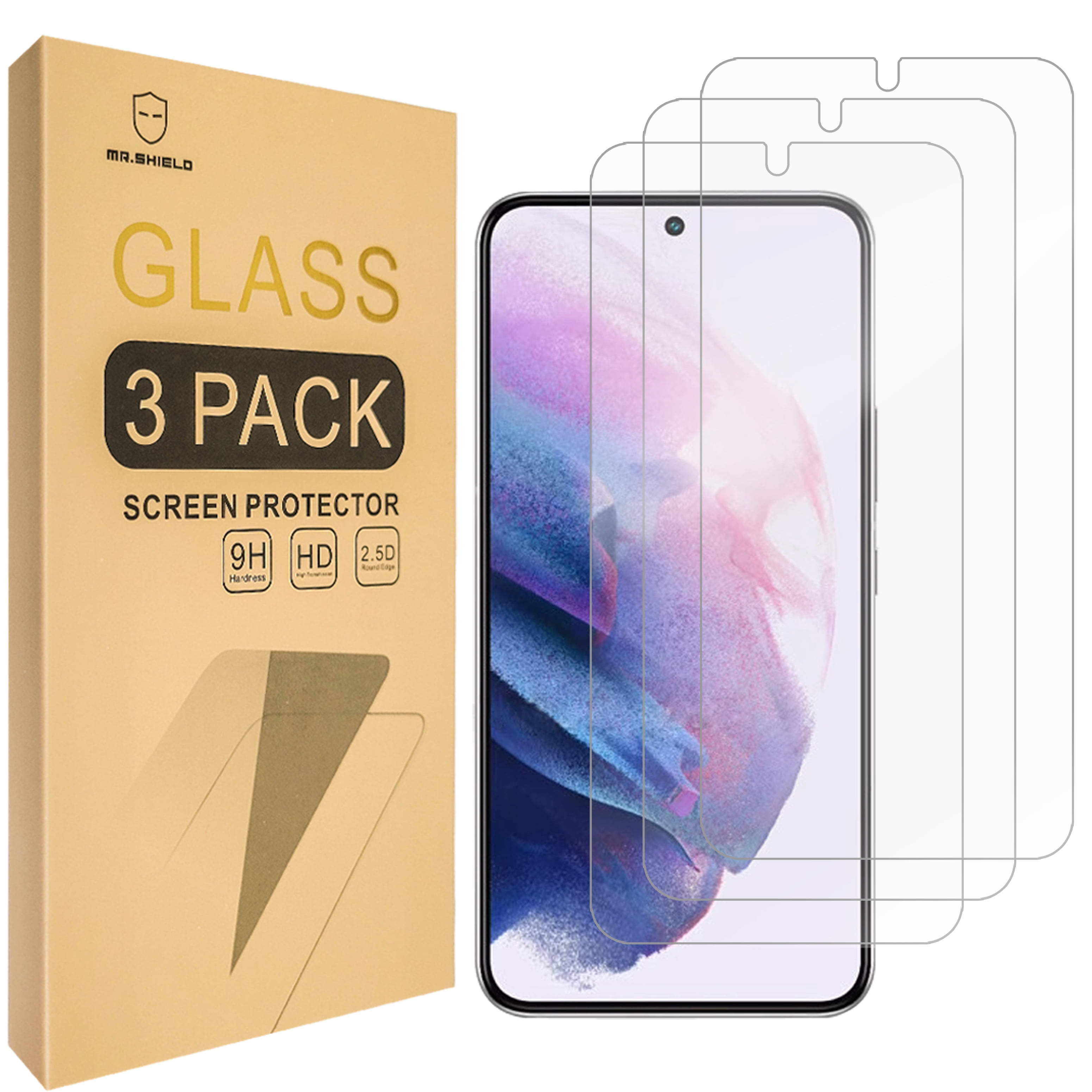 Mr.Shield [3-Pack] Screen Protector For Samsung Galaxy S22+ 5G / Galaxy ...
