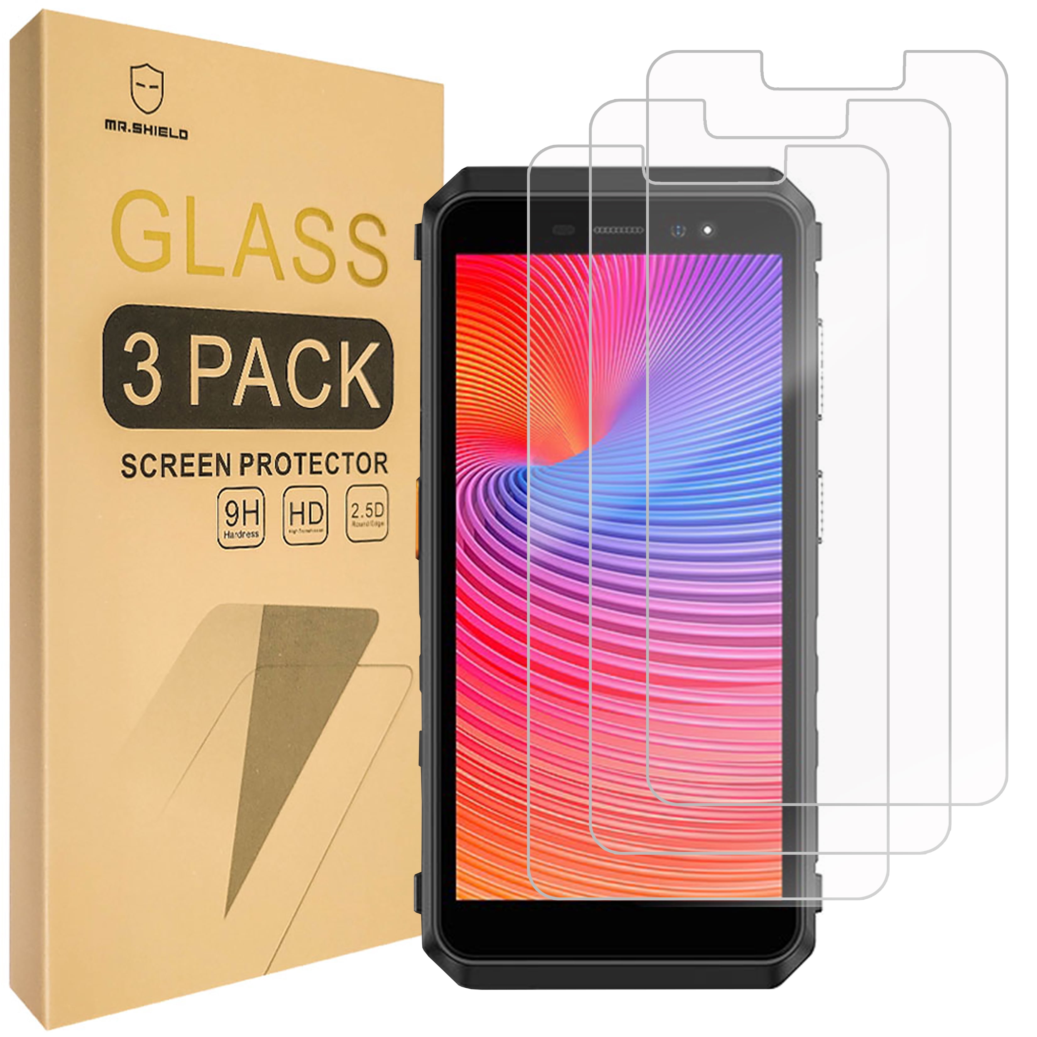 Mr.Shield [3-Pack] Screen Protector For Ulefone Power Armor X11 Pro ...