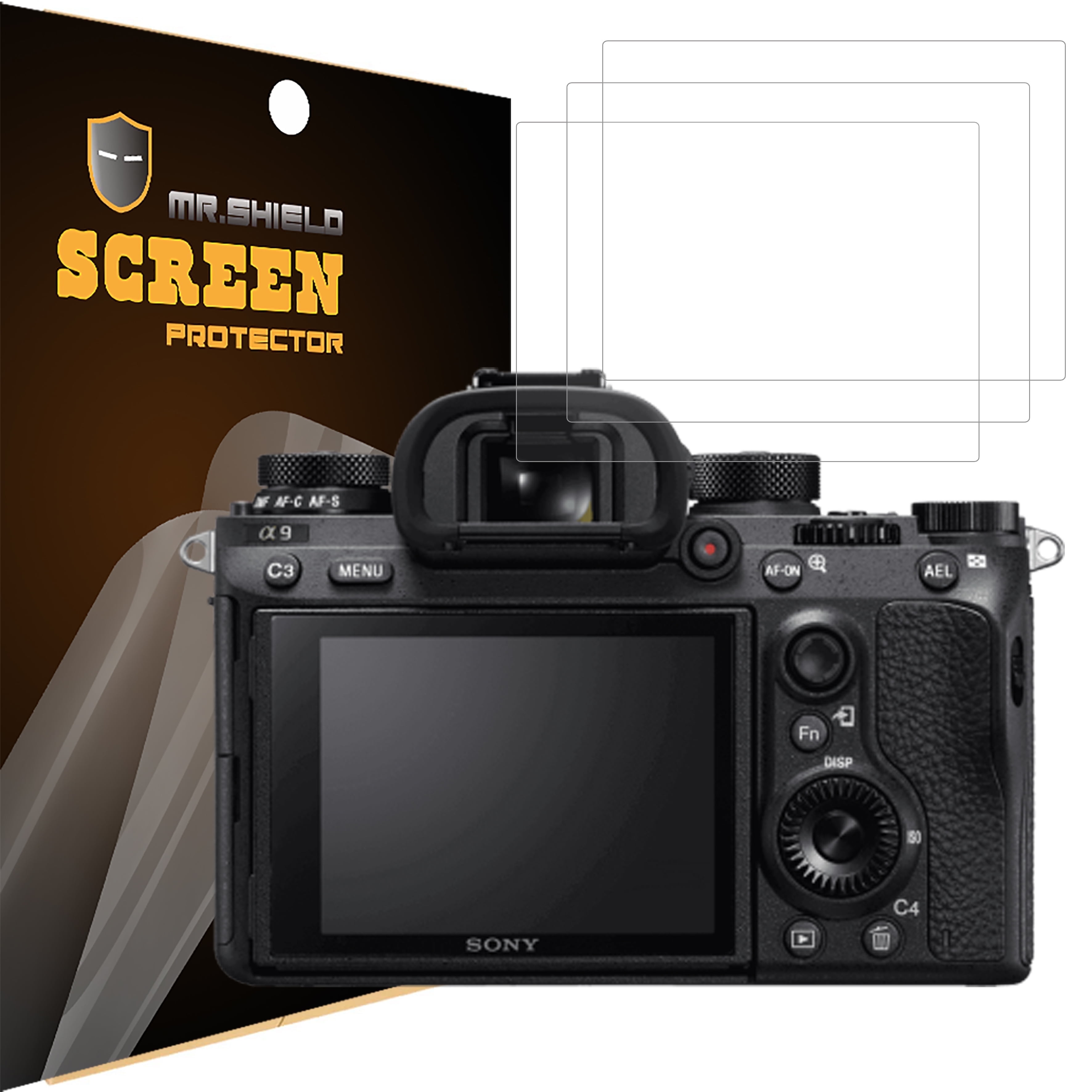 Mr.Shield [3-Pack] Screen Protector For Sony Alpha a7RIII a7RIV A7R3 A9 ...