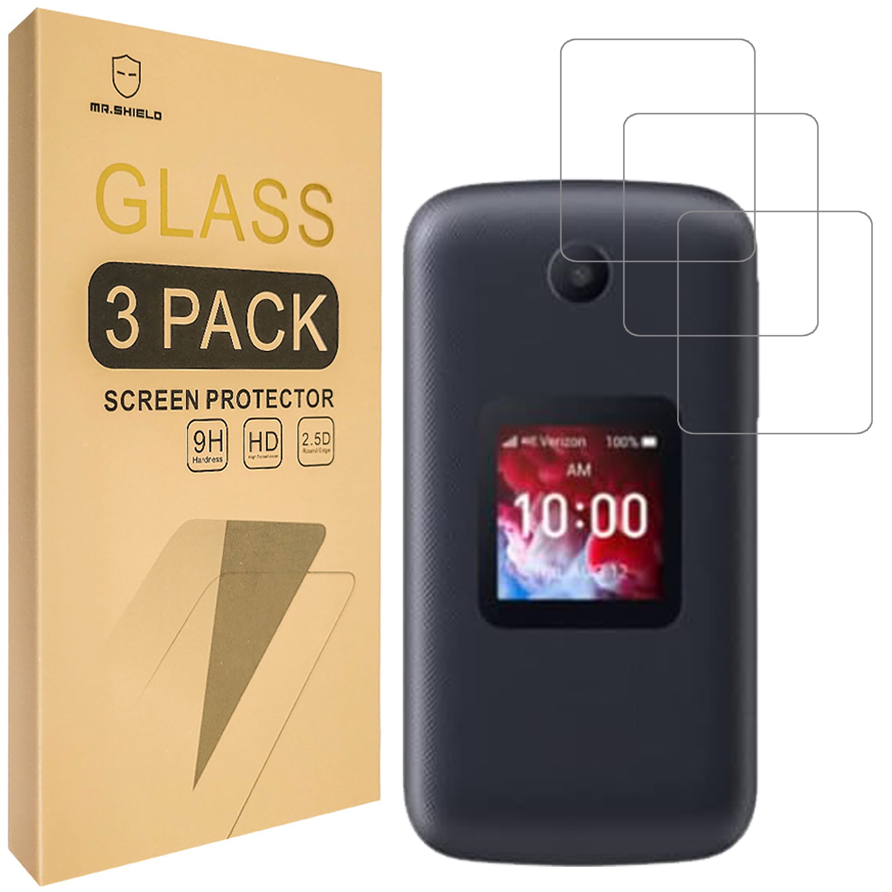 Mr.Shield Screen Protector compatible with TCL Flip Plus/Flip Pro/Flip ...