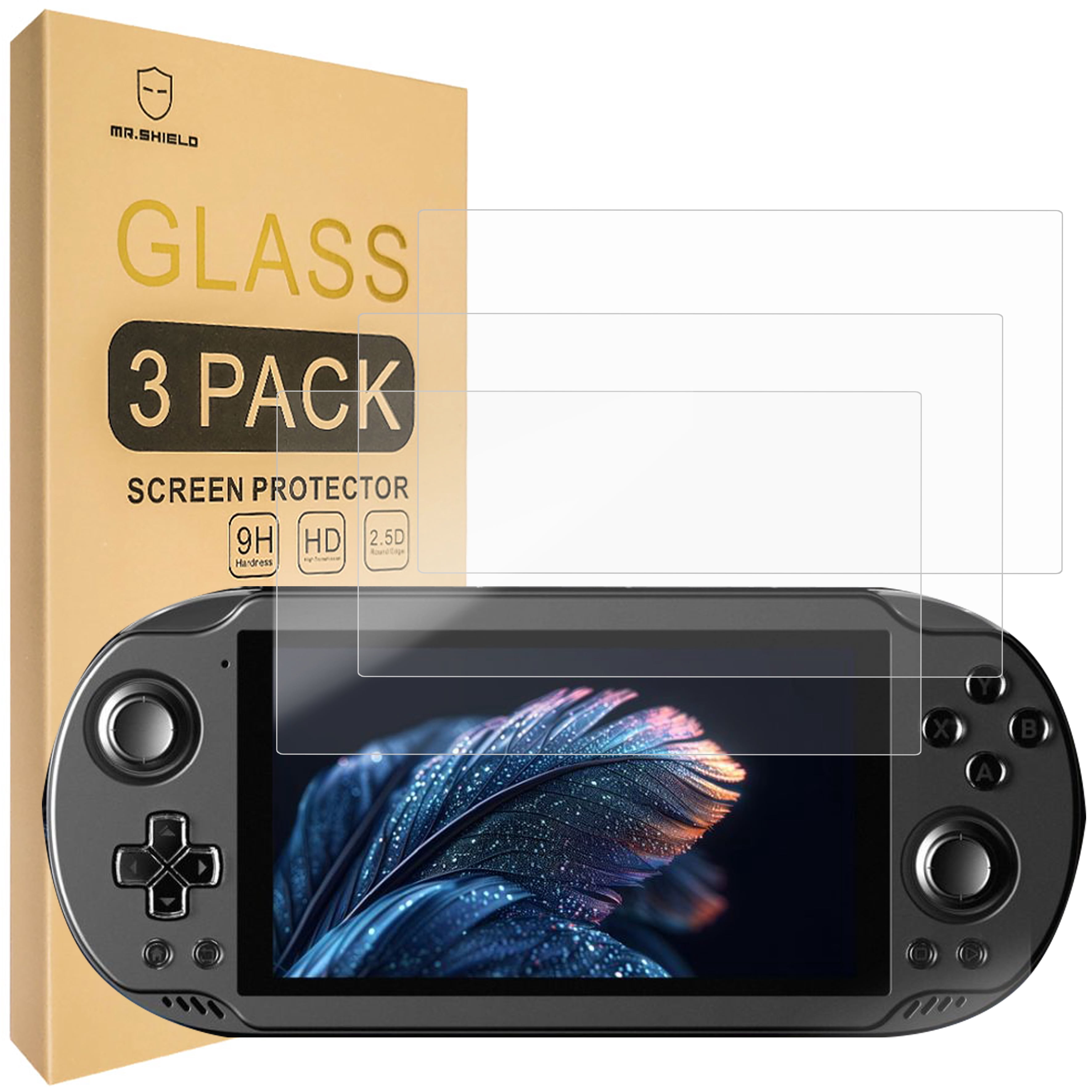 Mr.Shield Screen Protector compatible with Ayn Odin 2 Mini [Tempered ...
