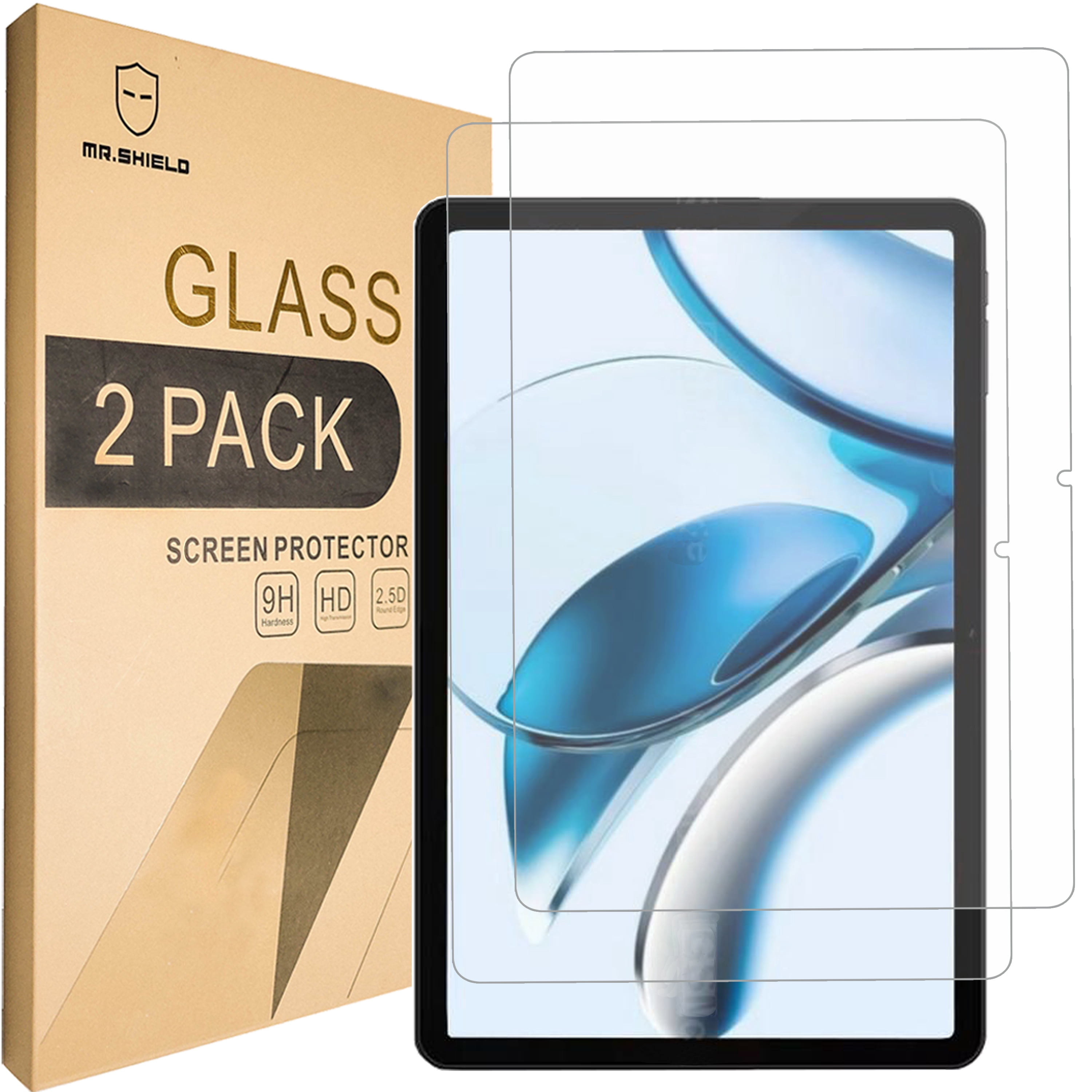 Mr.Shield Screen Protector compatible with DOOGEE T40,11 Inch [Tempered ...