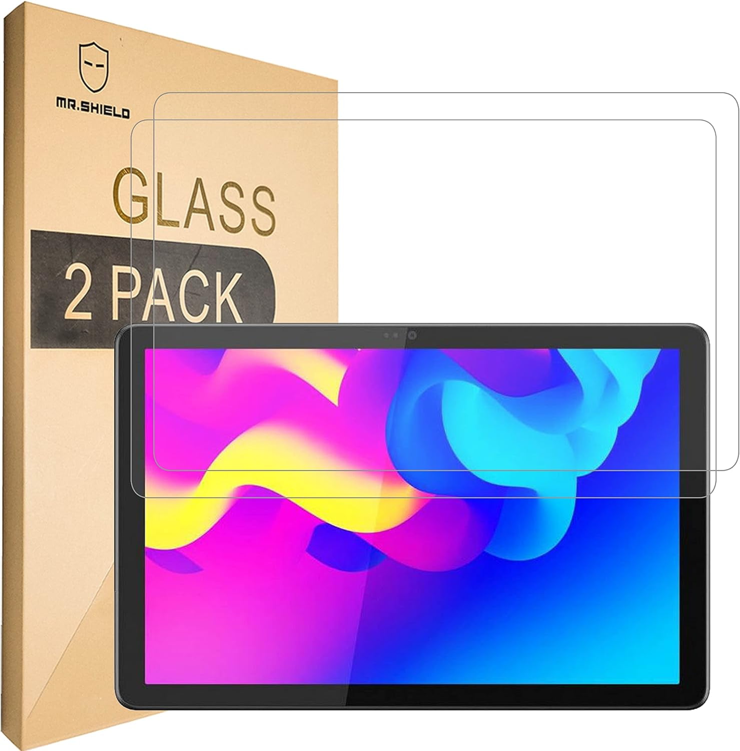 Mr.Shield Screen Protector for TCL Tab 10 FHD/Tab 10 HD 4G Tablet, 10.1 ...