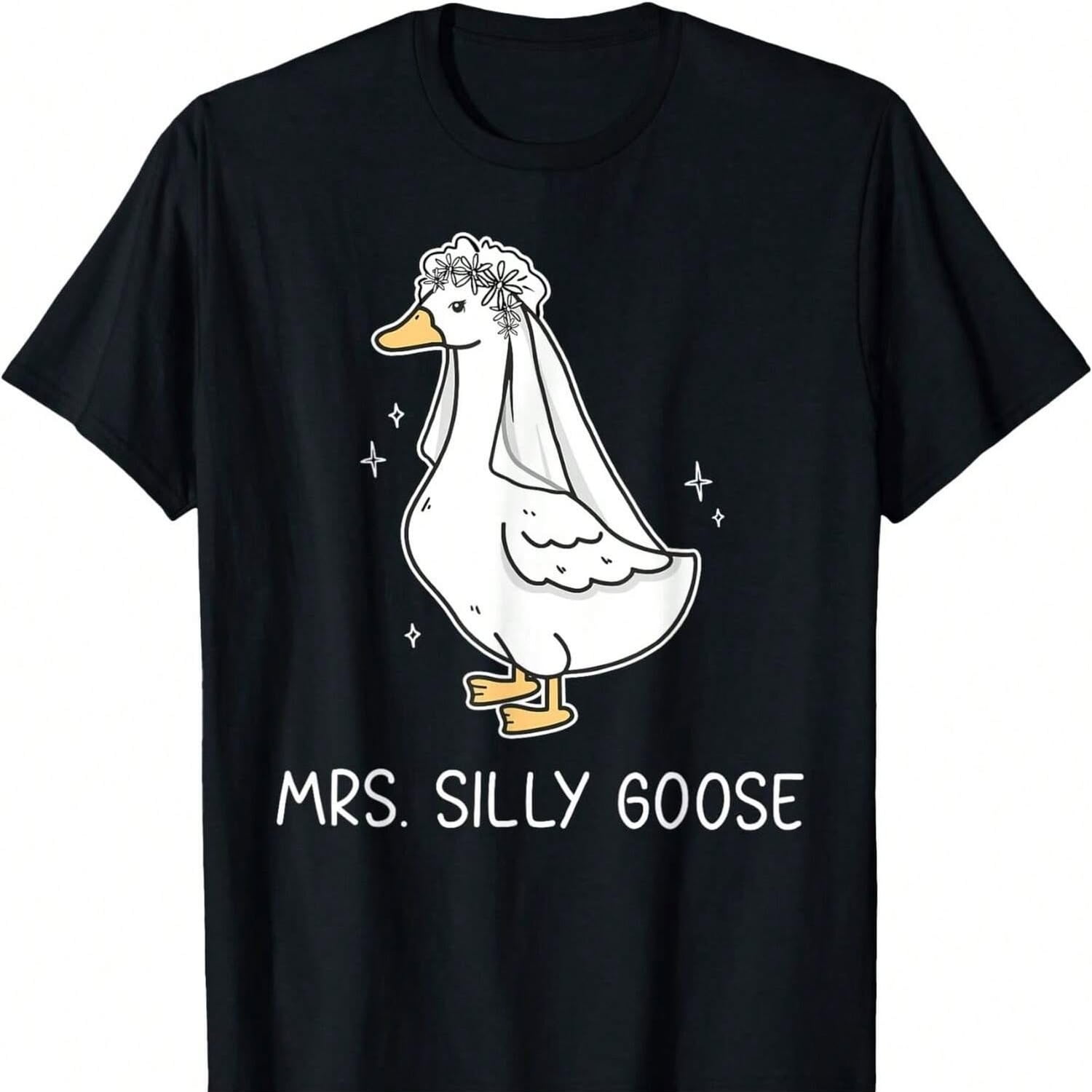 Mr. Silly Goose And Mrs. Silly Goose Couple Matching Wedding T-S1Hirt ...