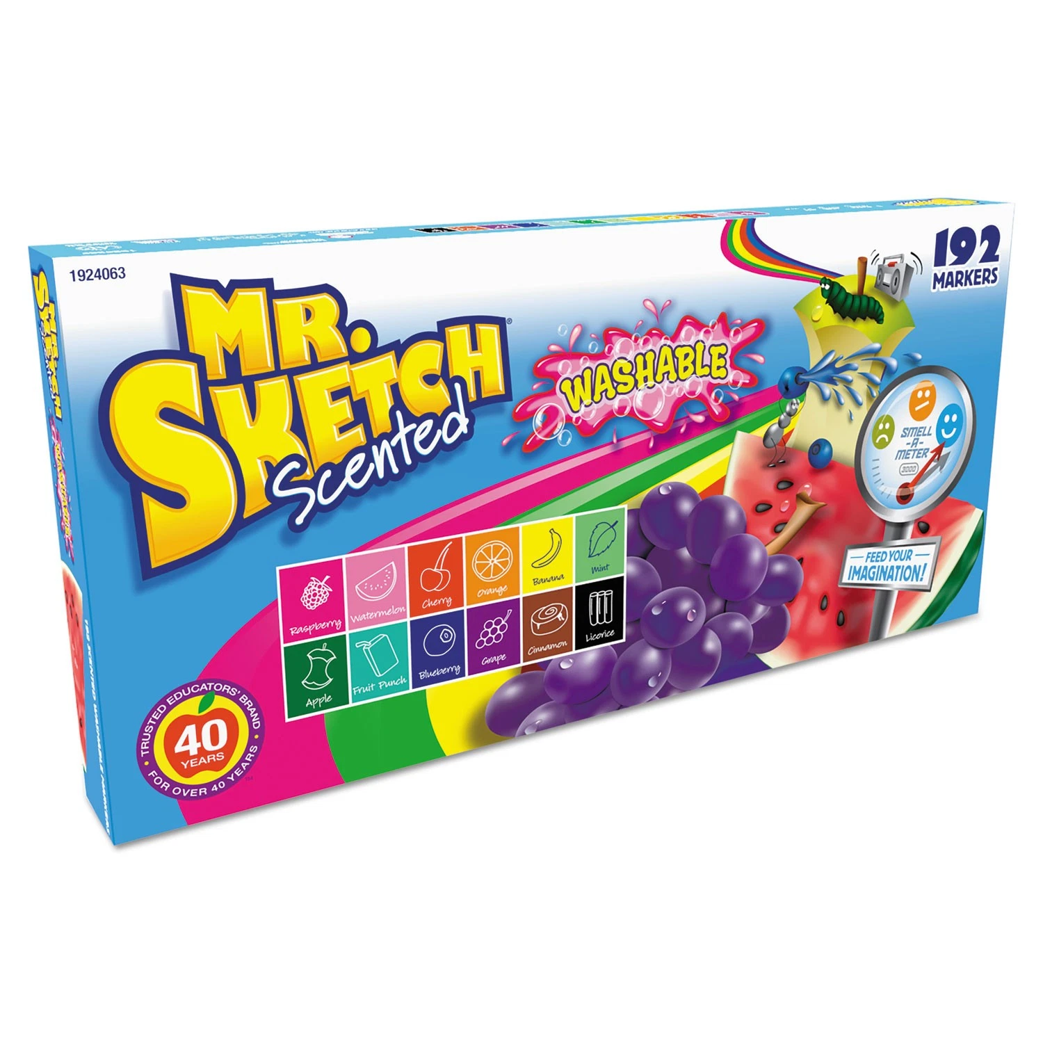 Mr. Sketch Washable Markers Chisel Assorted Colors 192/Set 1924063 ...