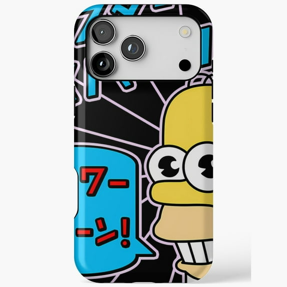 Mr Sparkle Homer Simpson Japanese Dish Soap Ad Logo iPhone Case 17 ...
