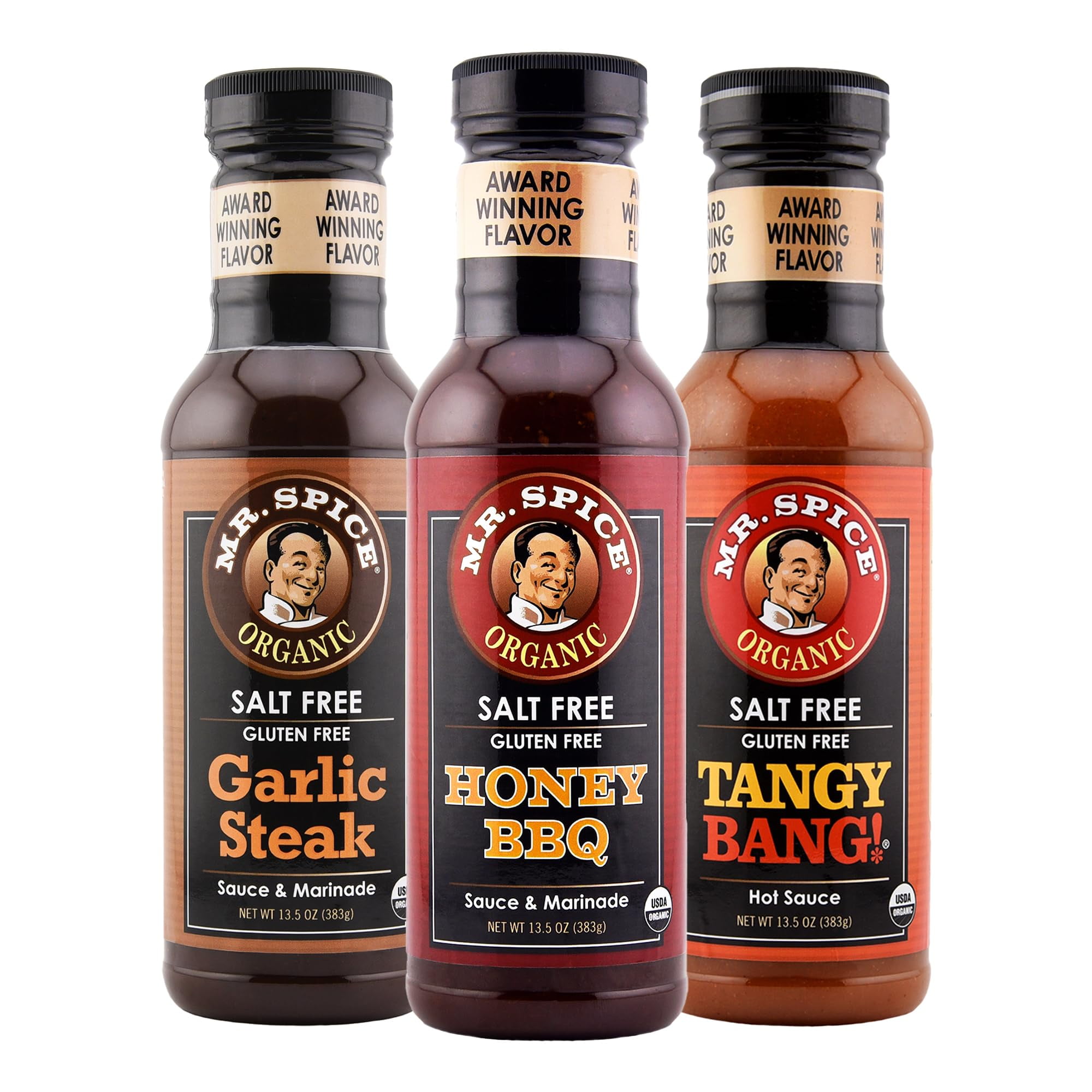 Mr. Spice Organic - AKF18 Salt Free Sauce (Original, 3-Pack) - Walmart.com