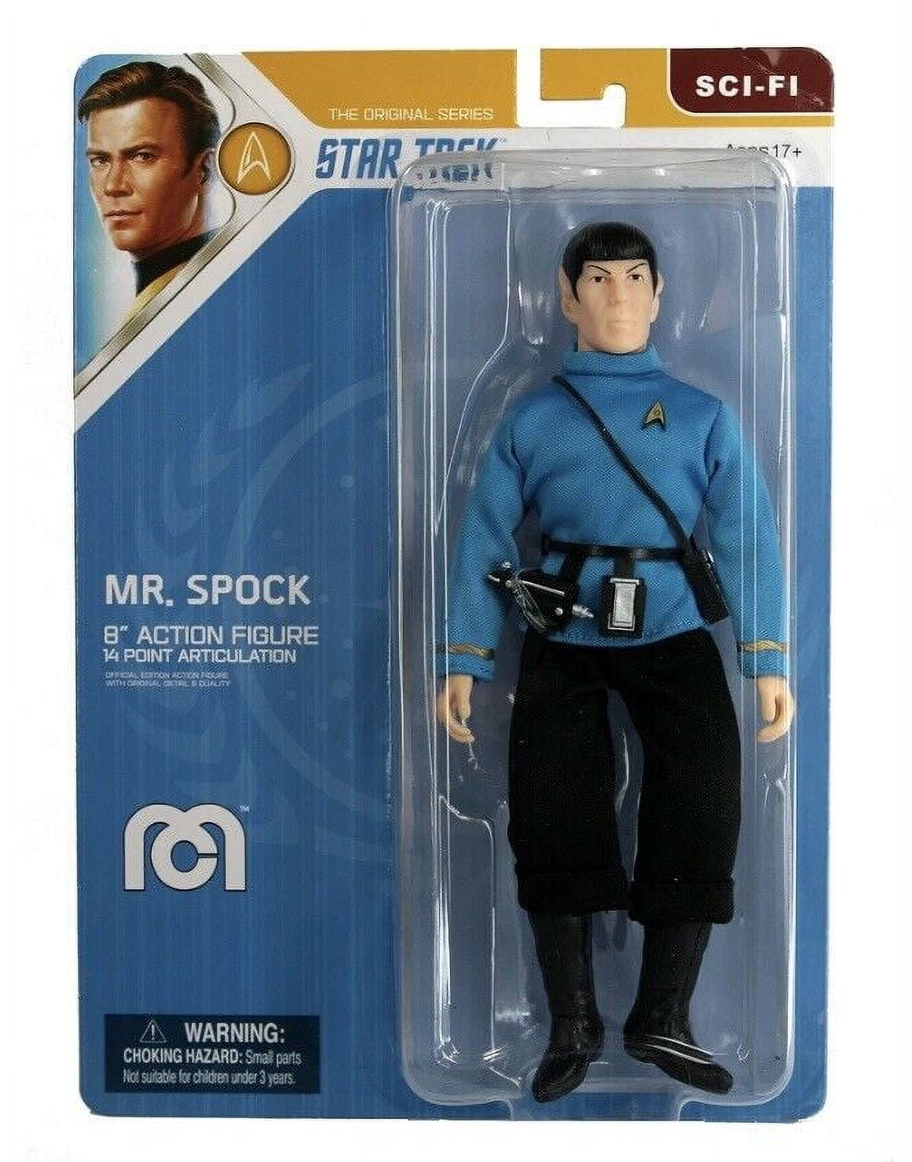 Mr. Spock Star Trek Mego Action Figure 8" - Walmart.com