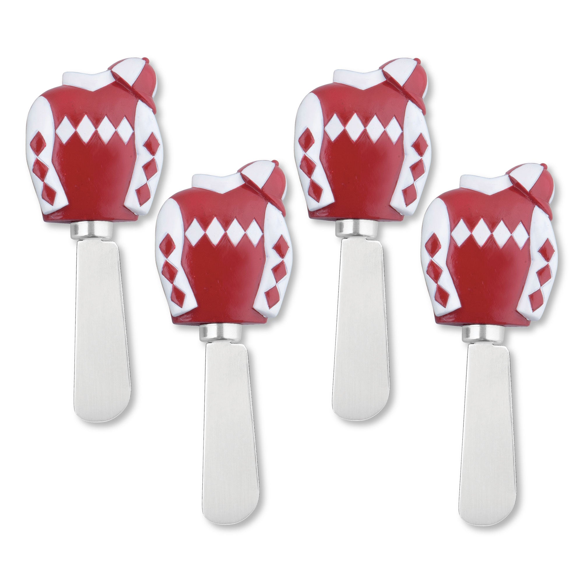 Mr. Spreader 4-Piece Hand Painted Resin Handle with Stainless Steel ...