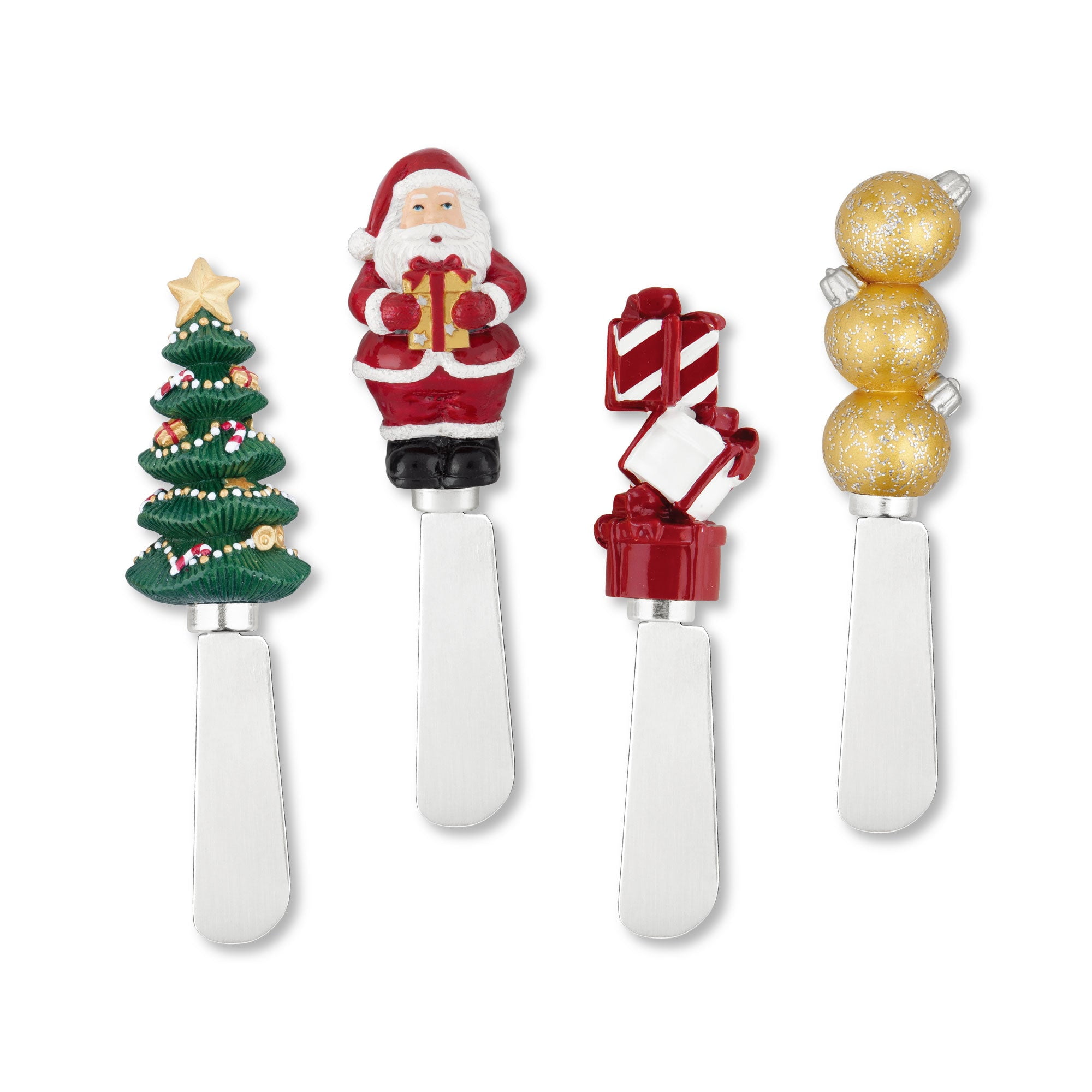 Supreme Housewares Decorative Seasonal Cheese and Butter Spreaders, 4 ...