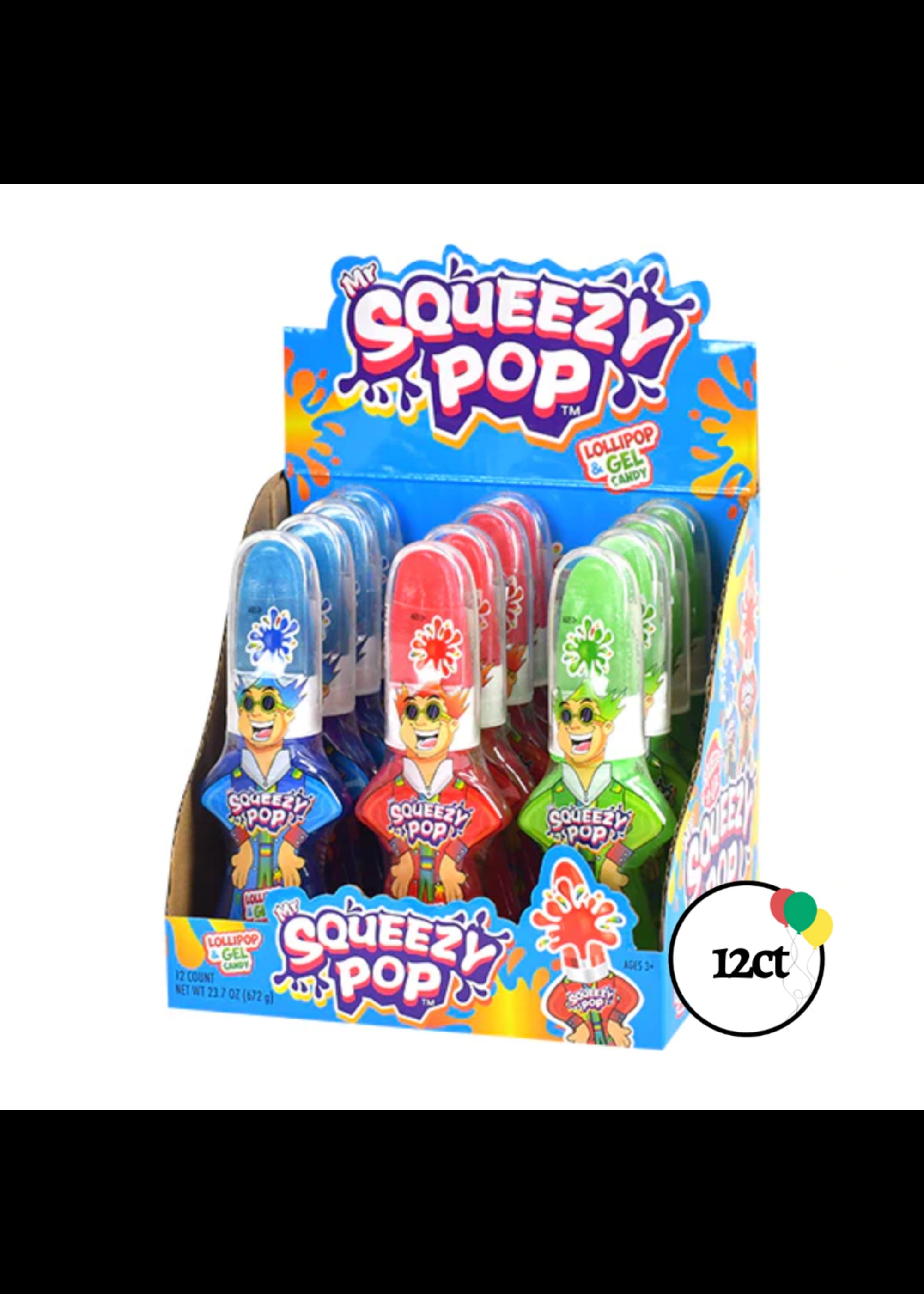 Mr. Squeezy Pop 12 ct - Walmart.com