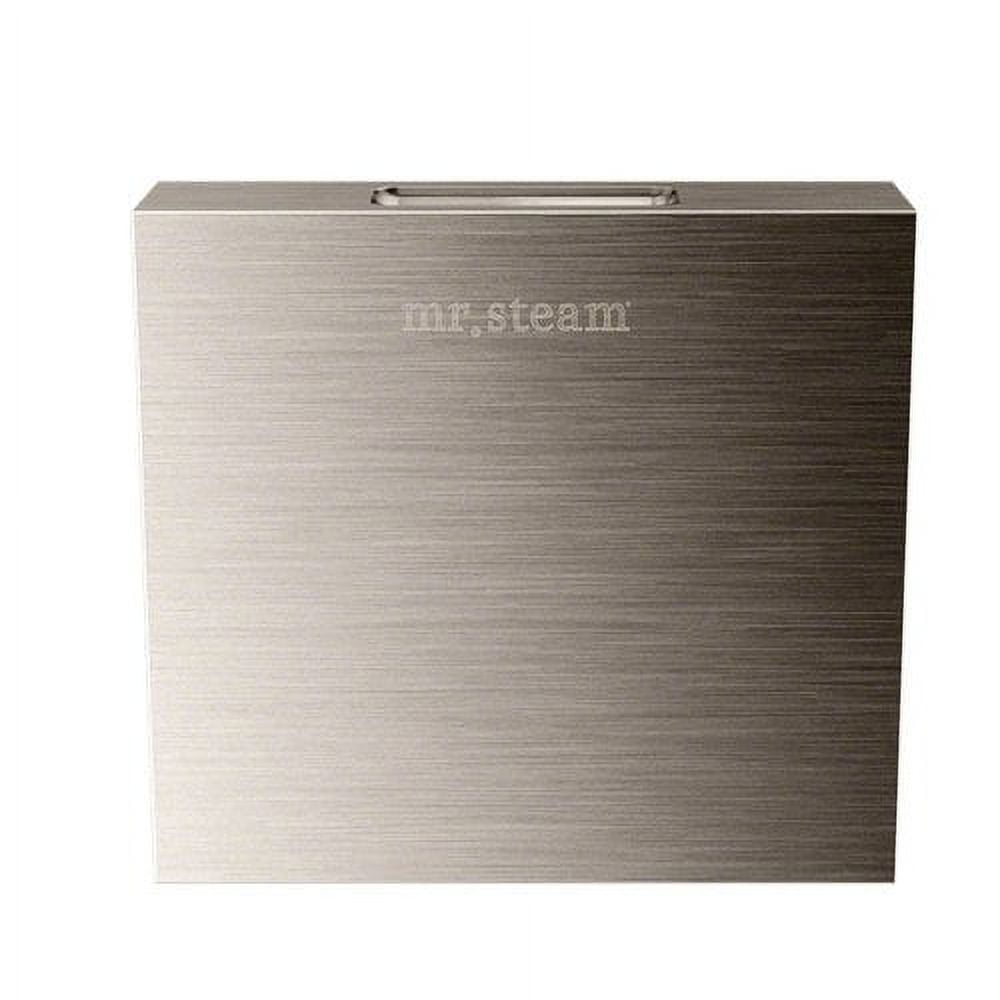 Mr Steam 104040 Itempo Square Steam Head Only - Nickel - Walmart.com