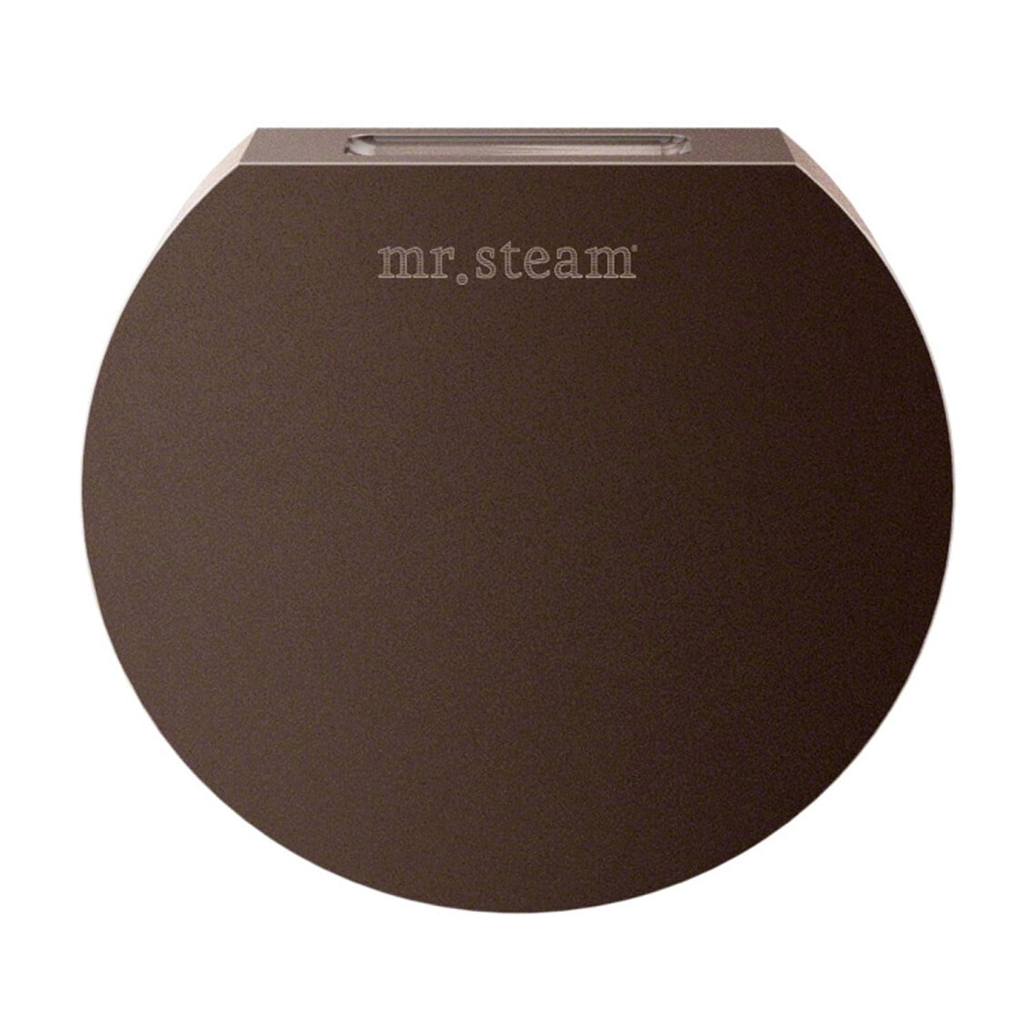 Mr Steam Aroma Designer Round 3 in. Steam Head in Oil Rubbed Bronze ...