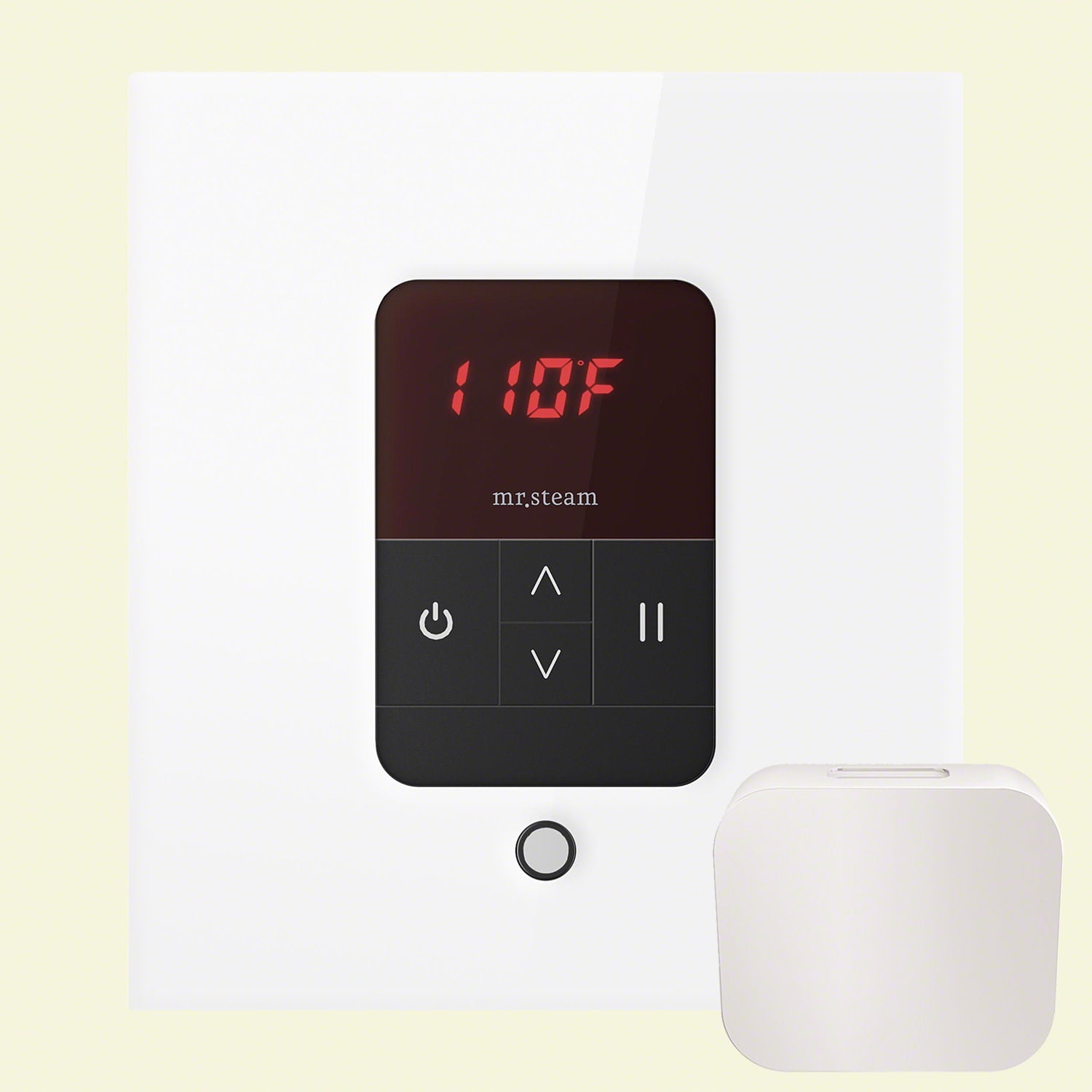 Mr Steam Msitemposq Itempo Digital Steam Shower Control Unit - White ...