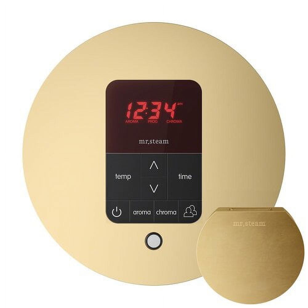 Mr Steam Msitplusrd Itempo Plus Steam Shower Control Unit - Brass ...