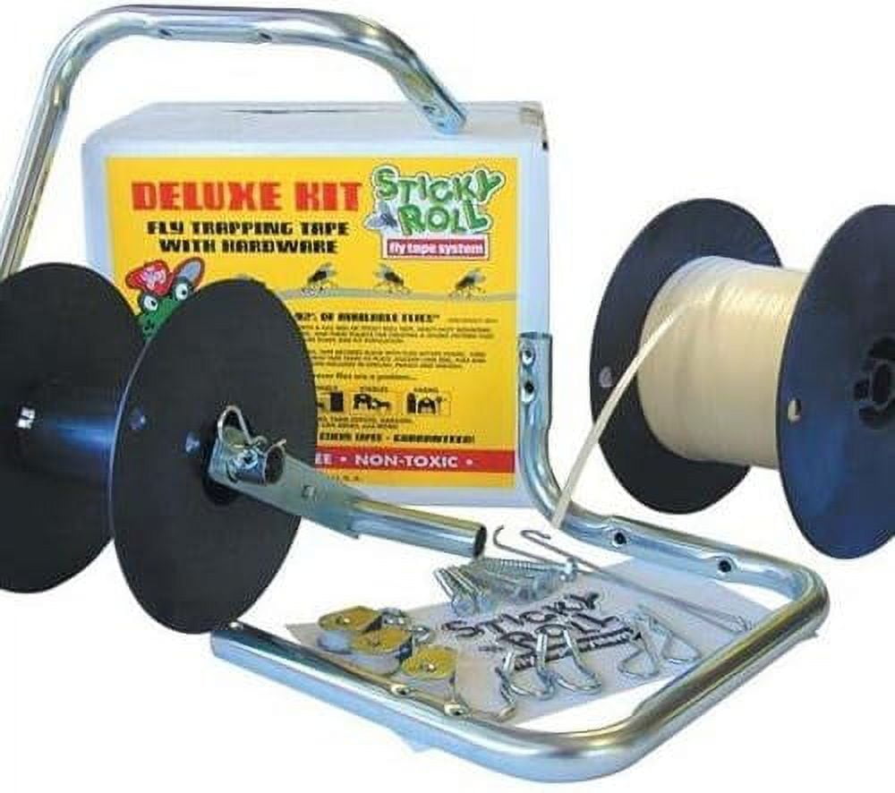 Mr. Sticky Sticky Roll Fly Trap System Deluxe - Walmart.com