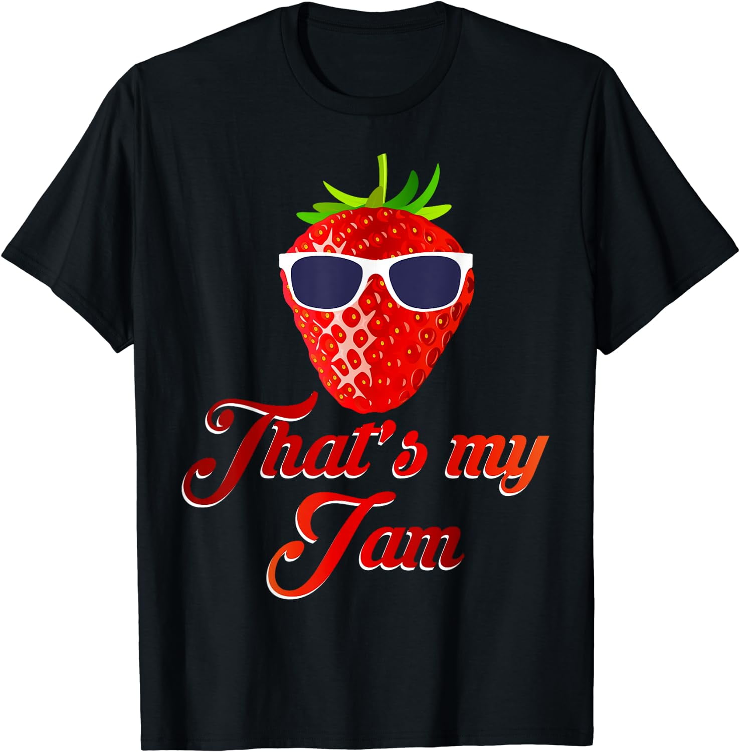 Mr. Strawberry black series couple printed logo summer cool cool ins ...
