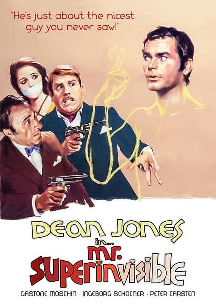 Mr. Superinvisible (DVD), Reel Vault, Comedy - Walmart.com