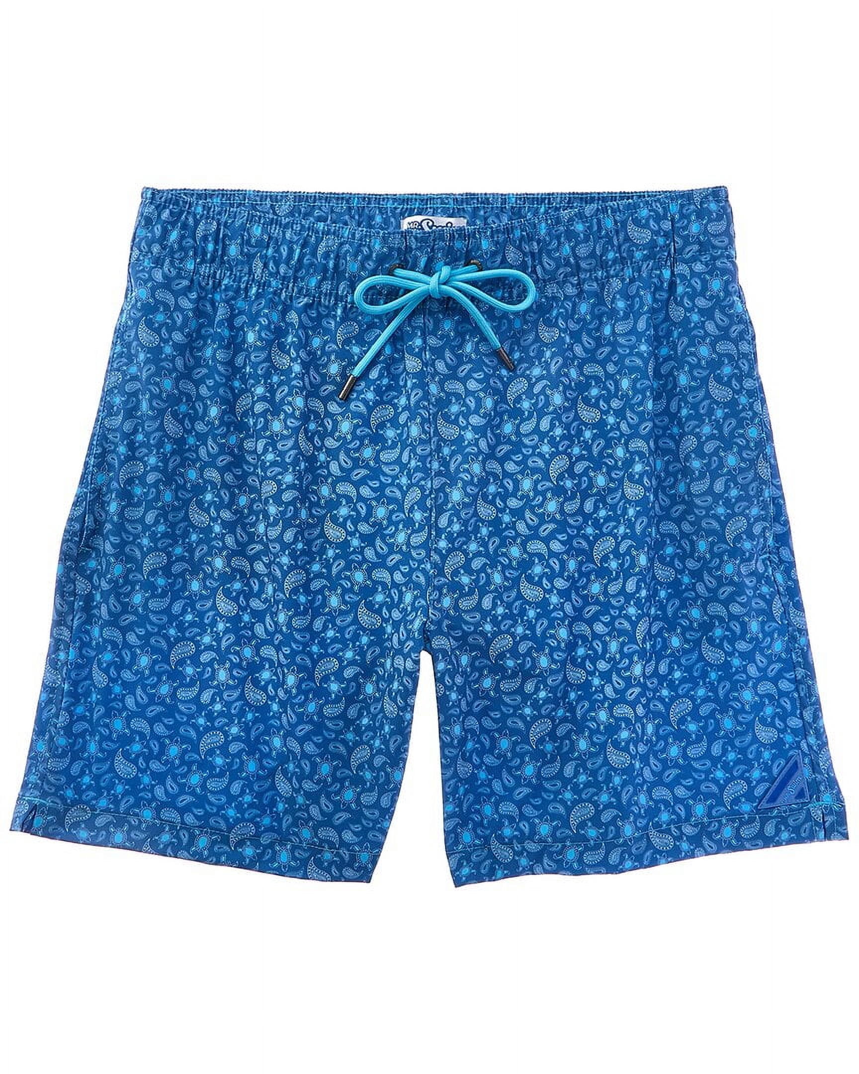 Mr. Swim mens Stretch Swim Trunk, s, Blue - Walmart.com