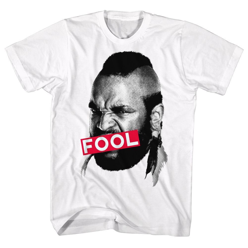 Mr. T Fool White Icon Shirt - Walmart.com