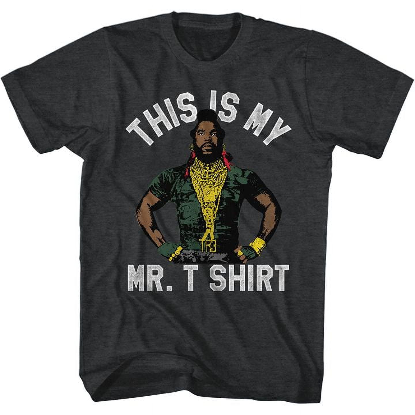 Mr. T I'm Funny Black Heather Adult T-Shirt 2Xlt - Walmart.com