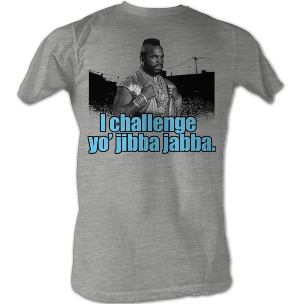 Mr. T Icons Jibba Jabba Adult Short Sleeve T Shirt - Walmart.com