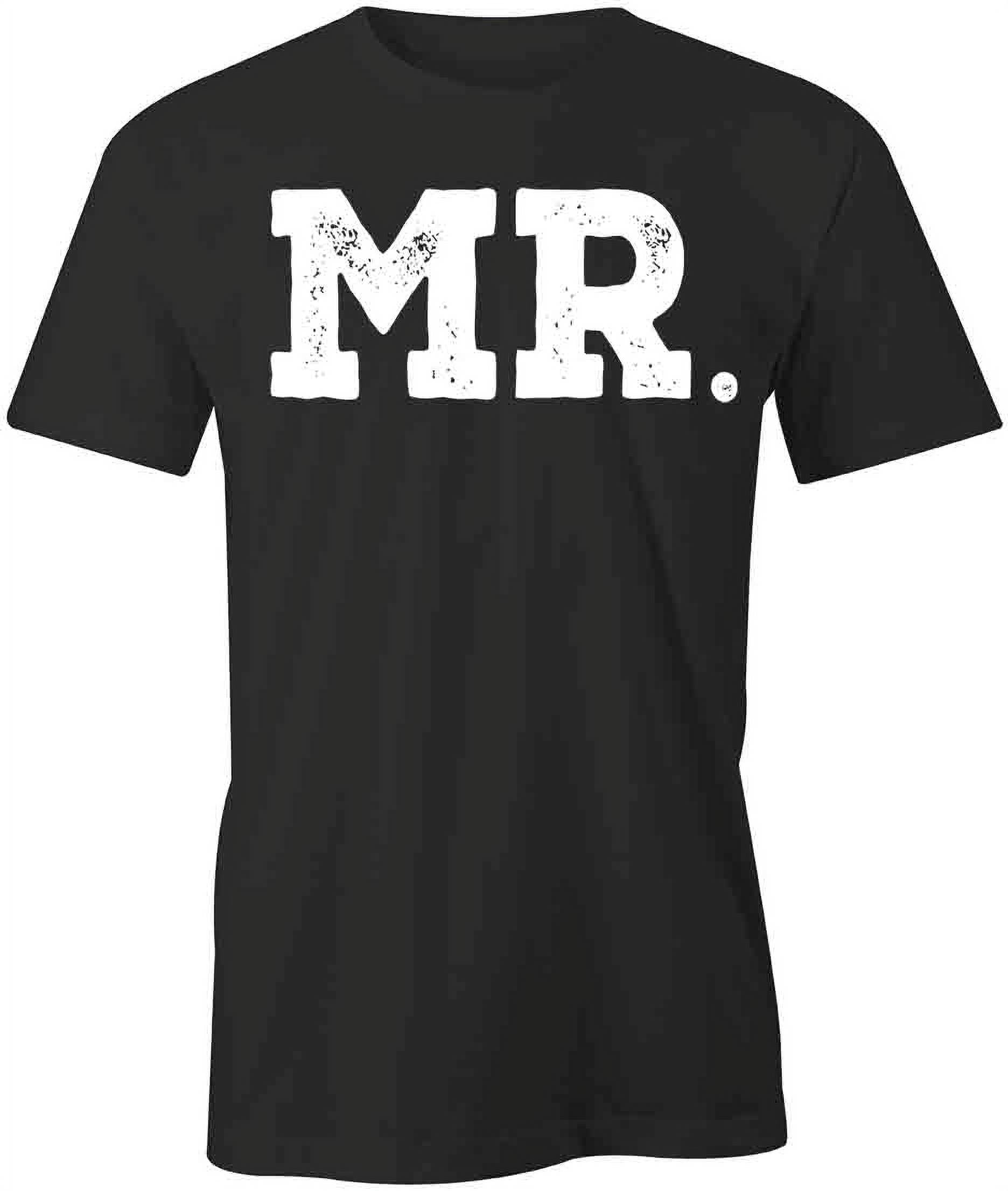 Mr. T-Shirt | Happily Married Black Tee Gift - Walmart.com