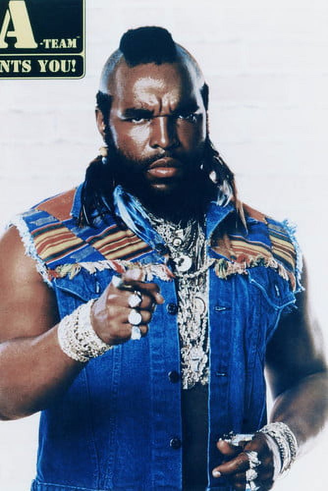 Mr. T The A Team Great Portrait 24x36 Poster - Walmart.com