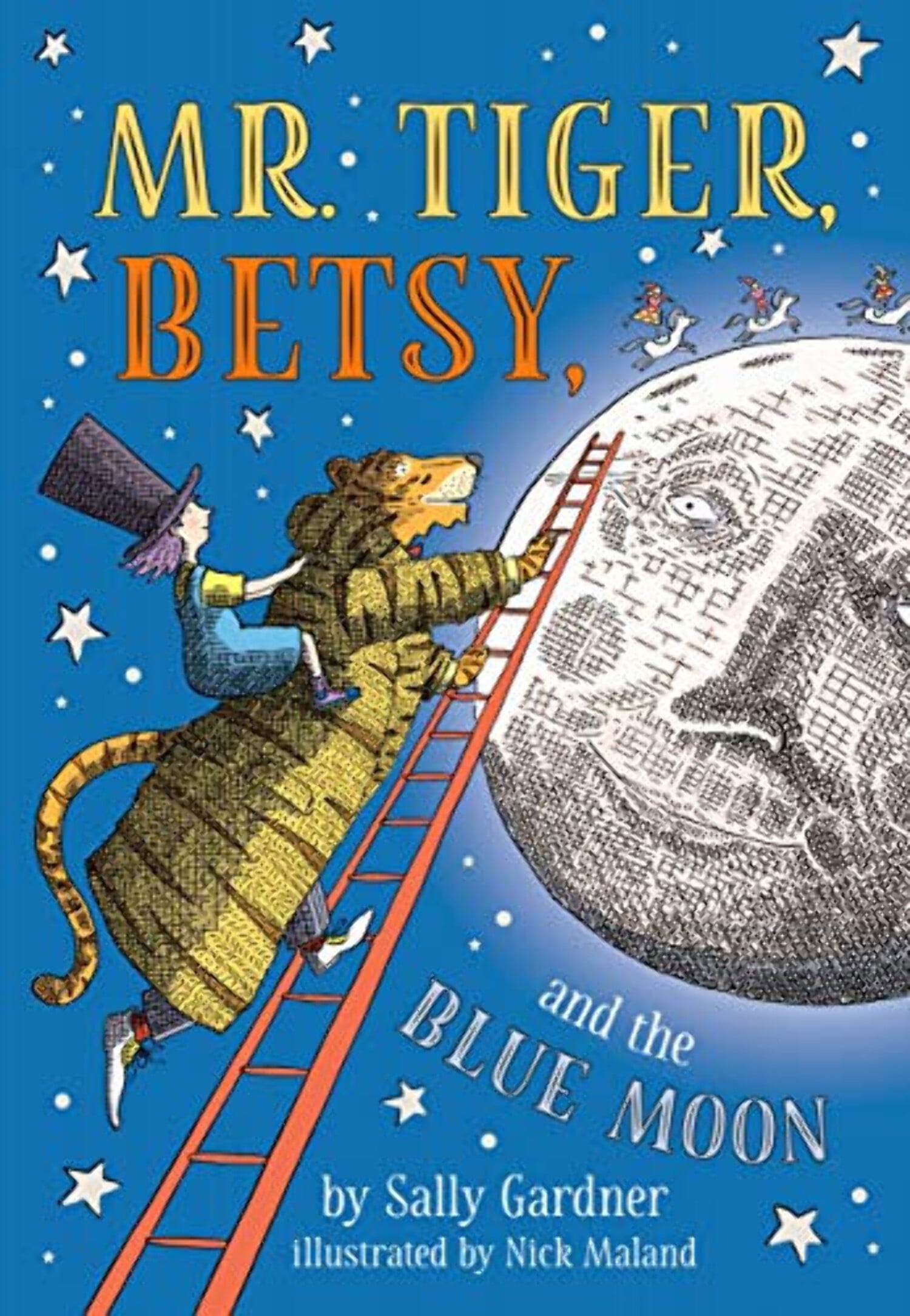Mr. Tiger, Betsy, and the Blue Moon (Hardcover) - Walmart.com