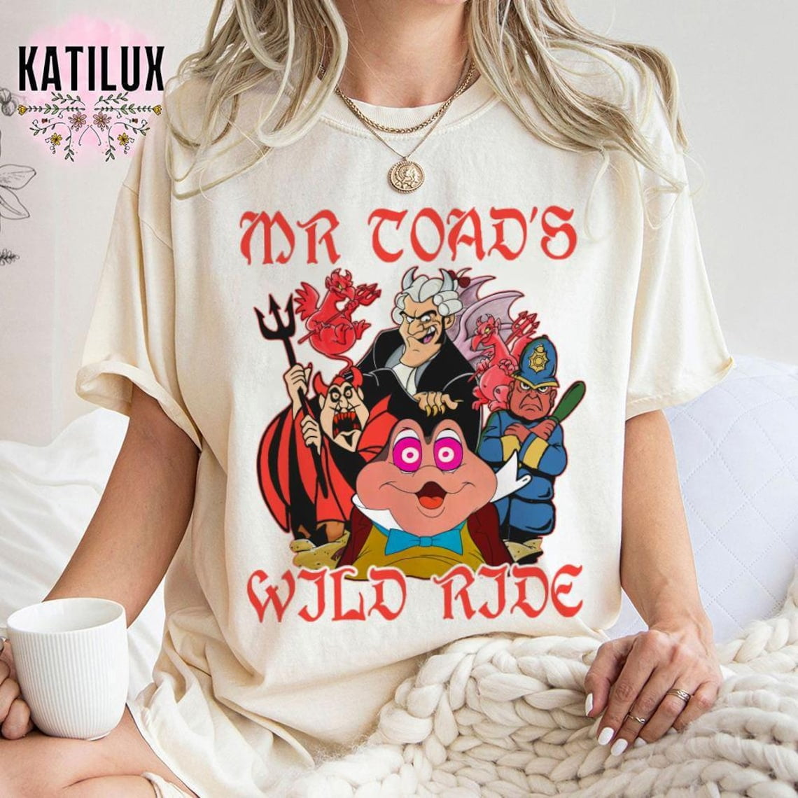 Mr. Toad’s Wild Ride T-Shirt, The Adventures of Ichabod and Mr. Toad ...