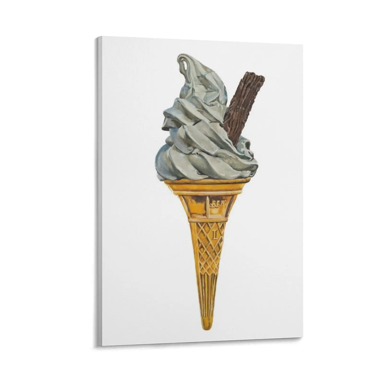 Mr Whippy/99 Canvas Painting aesthetic room decor decoration aesthetic ...