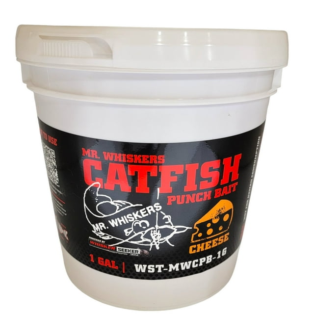 Mr. Whiskers Cheese Catfish Punch Bait Gallon - Walmart.com