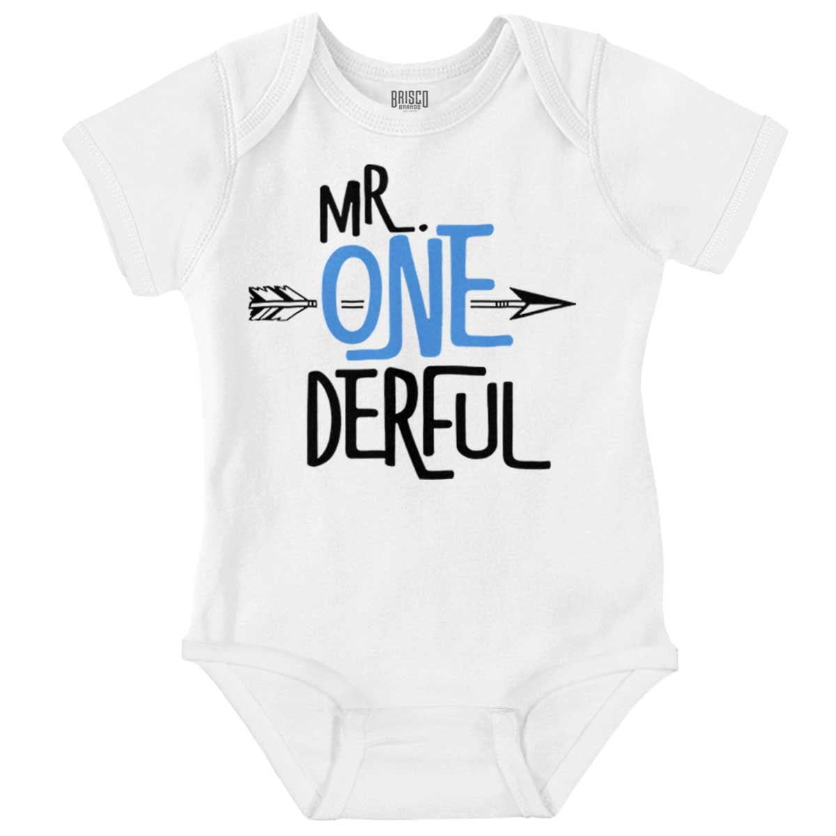 Mr. Wonderful Cute 1st Birthday Pun Bodysuit Jumper Boys Infant Baby ...