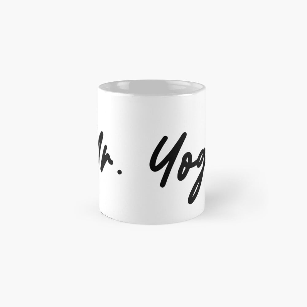 Mr. Yoga - Just Married Yogis Yoginis. Yoga Set - for him Classic Mug ...