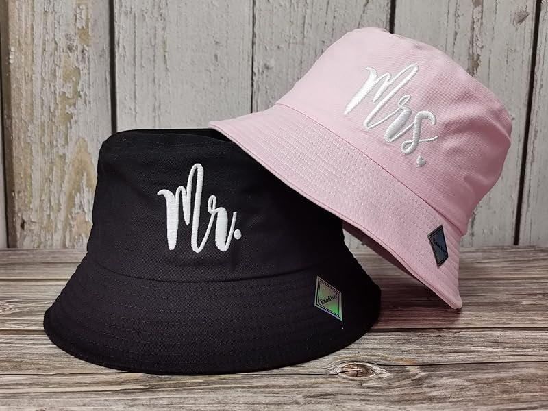 Mr and Mrs Bucket Hats - Walmart.com