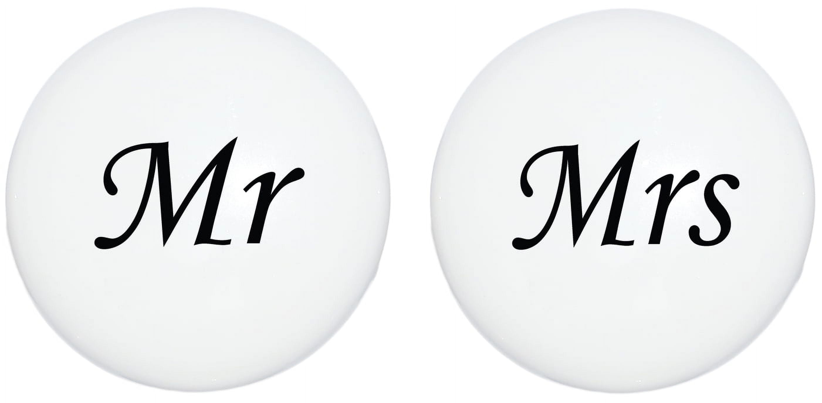 Mr and Mrs Ceramic Drawer Knobs Pulls for Bedroom Dressers, Nightstand ...