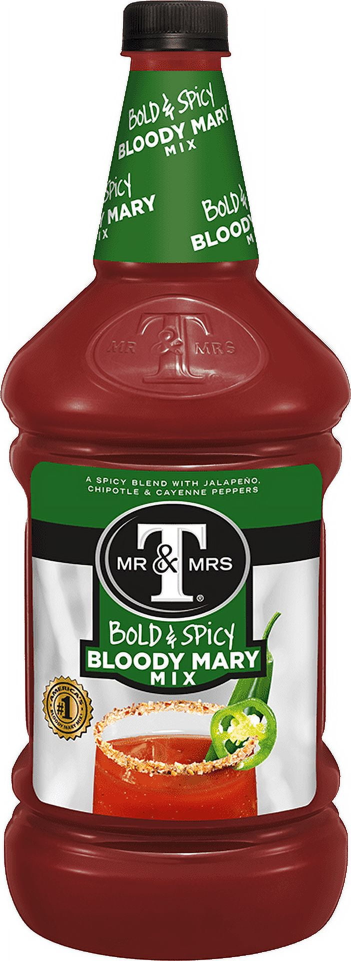Mr and Mrs T Bold and Spicy Bloody Mary Mixer, 1.75 Liter -- 6 per case ...