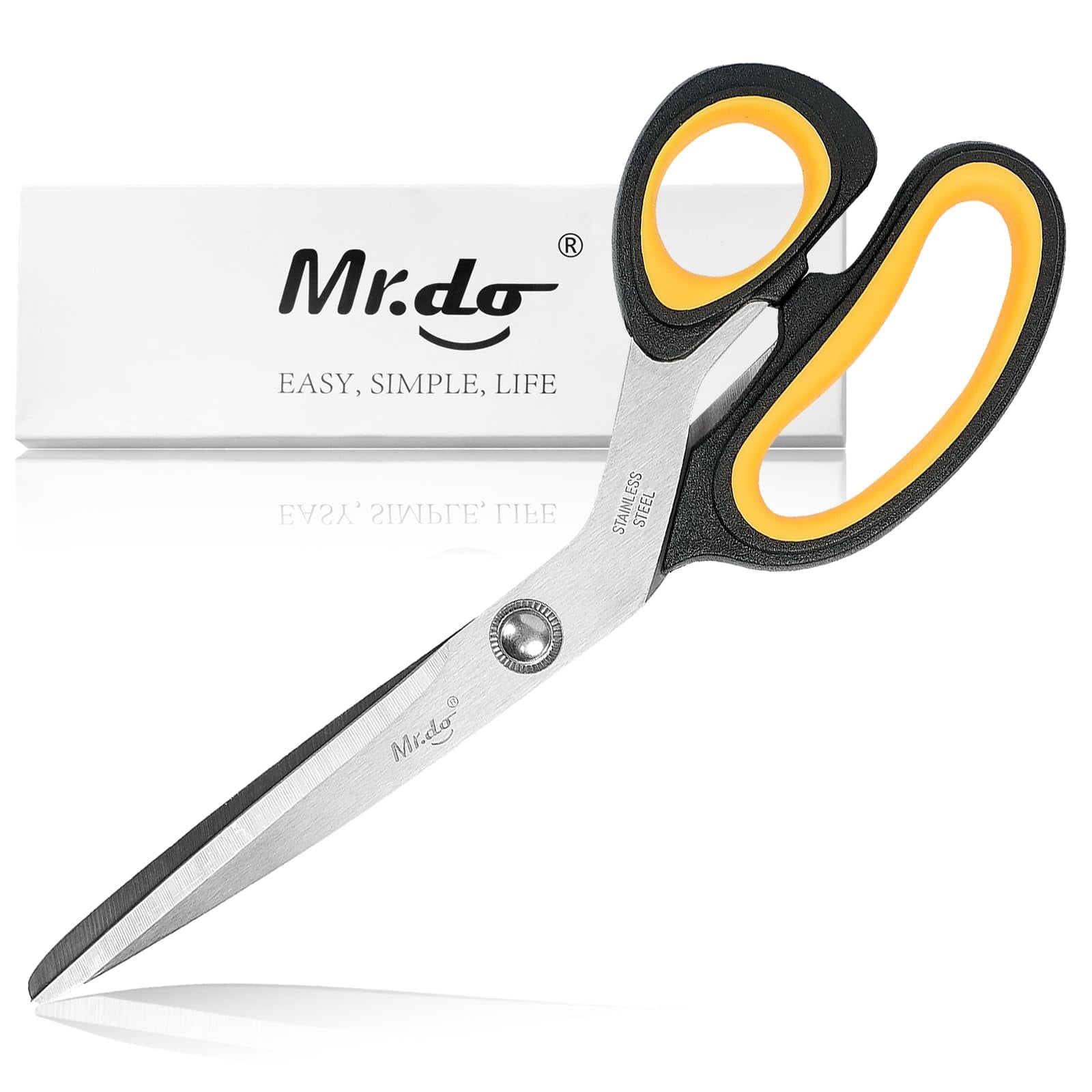 Mr.do Fabric Scissors Classic Tailor Sewing Scissors Sharp Stainless ...