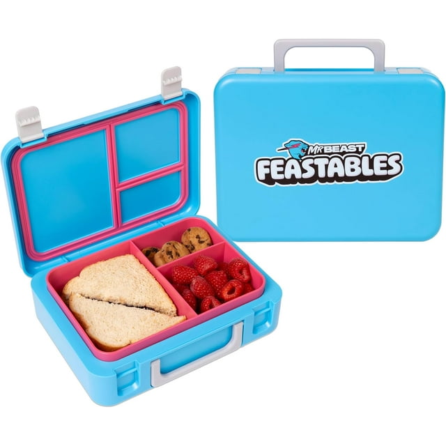 MrBeast Feastables World's Coolest Collectible Lunch Box, BPA-Free ...