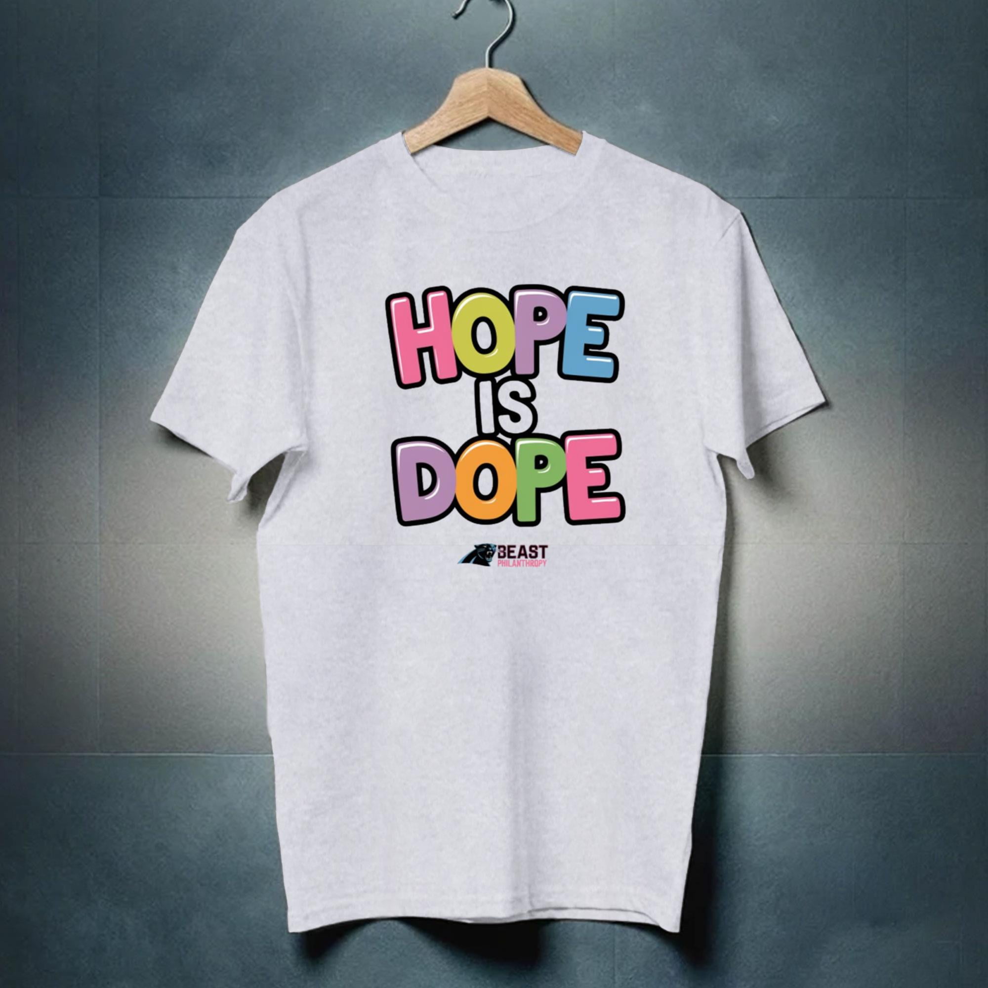MrBeast Hope is Dope Classic T-shirt - Walmart.com