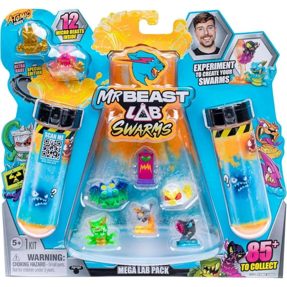 Mr. Beast Action Figures in Mr. Beast Lab - Walmart.com