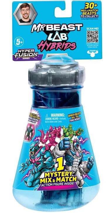 MrBeast Lab Hybrids Hyper Fusion Series Mystery Pack (1 RANDOM Mix ...