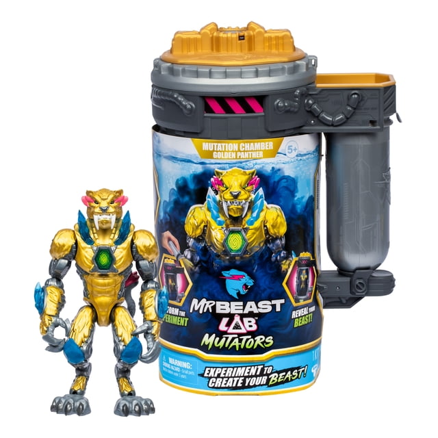 MrBeast Lab Release the Golden Panther, Mutate the Ultimate Beast With ...
