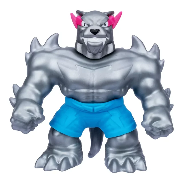 MrBeast Lab Silver Surprise Panther Stretchy Hero Figure - Walmart.com