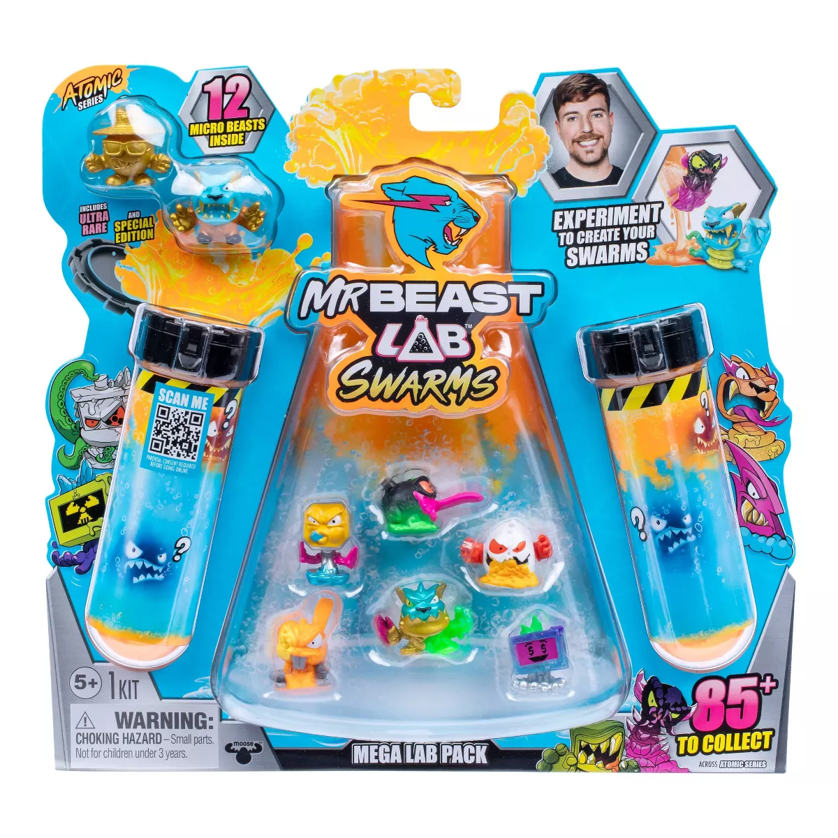 MrBeast Lab Swarms Mega Mini Figure Set - 12pk v3 - Walmart Business ...