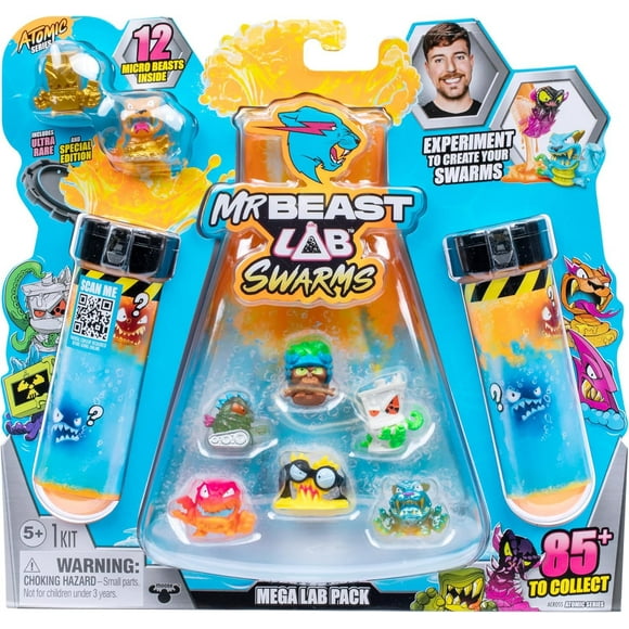 Mr. Beast Action Figures in Mr. Beast Lab - Walmart.com