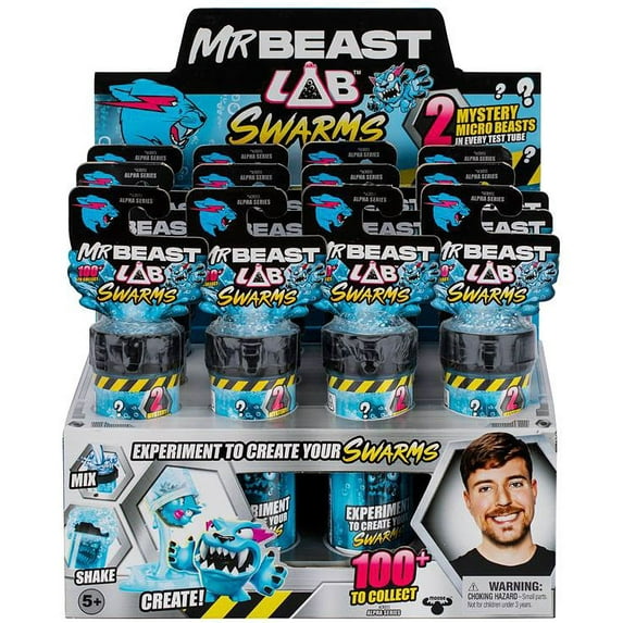 MrBeast Lab Swarms Test Tube Mystery Box (12 Packs) - Walmart.com