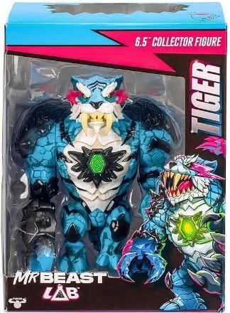 MrBeast Lab Tiger Collector Figure - Walmart.com